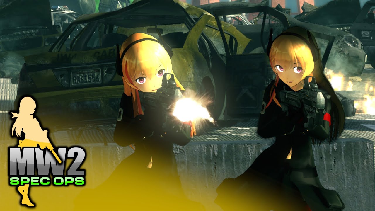 MW2 Spec Ops: Girls’ Frontline Mod (3D T-Dolls) | “Suspension ...